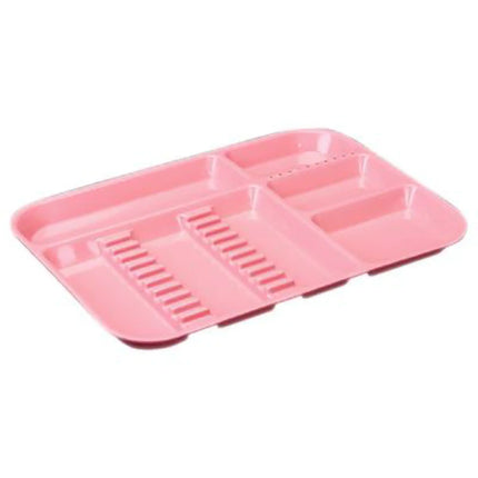 Plasdent - Set-up Tray Divided Size B (Ritter) - Neon Pink, Plastic, 1 ...