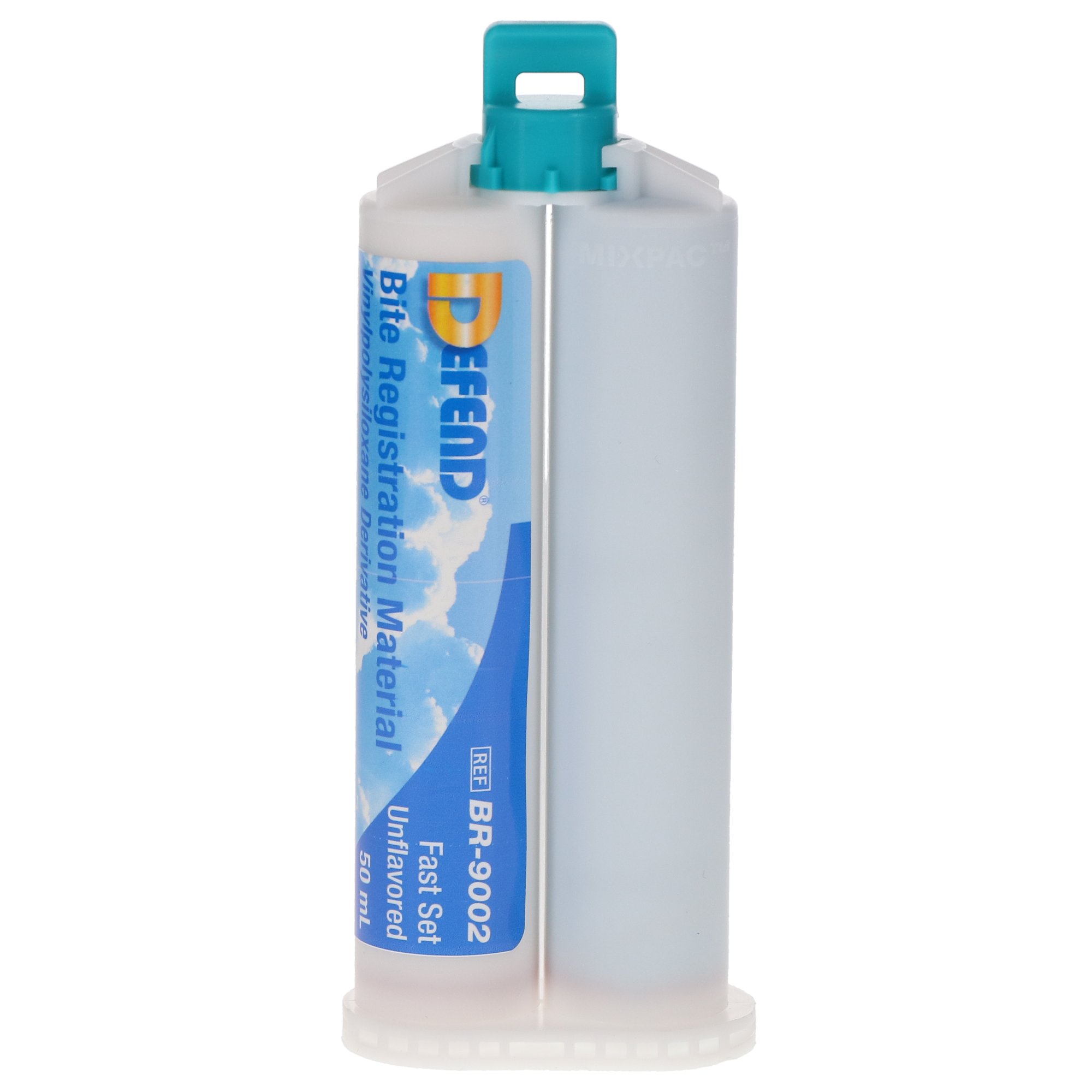 Defend Bite Registration Material, Fast Set, 50 ml, Unflavored, Light ...
